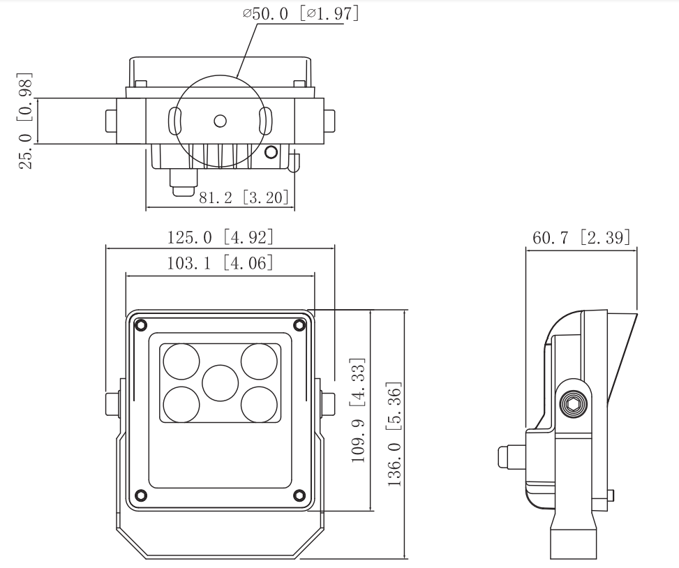 CXBG-1-CX-05T 8W调光LED补光灯